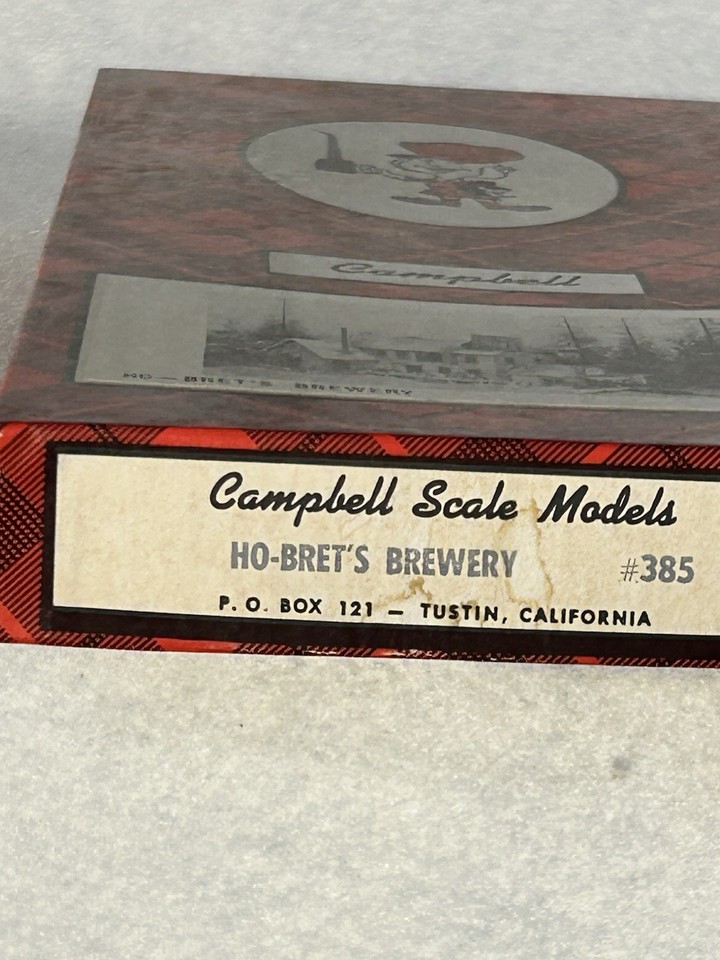 Cool Campbell HO Scale Models, Brett’s Brewery Craftsman Kit | eBay