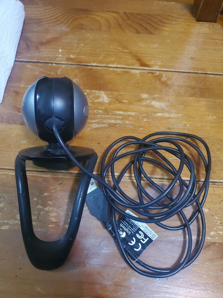 Logitech Quickcam STX RightLight RightSound Technology Model V-UBK45 ...