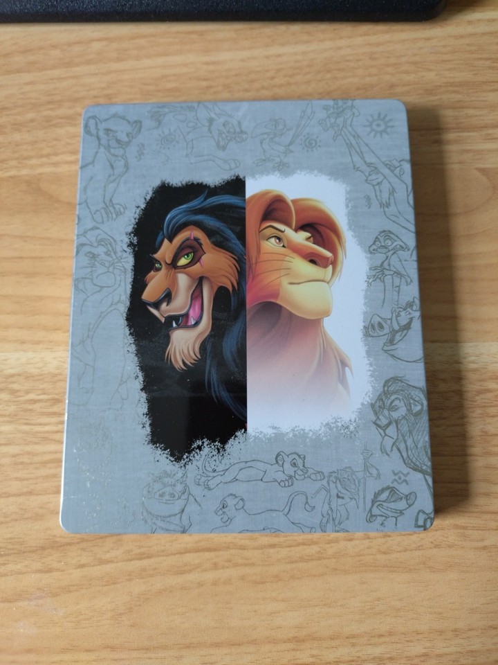 The Lion King (1994) - 4K UHD & Blu ray Steelbook - animated version ...