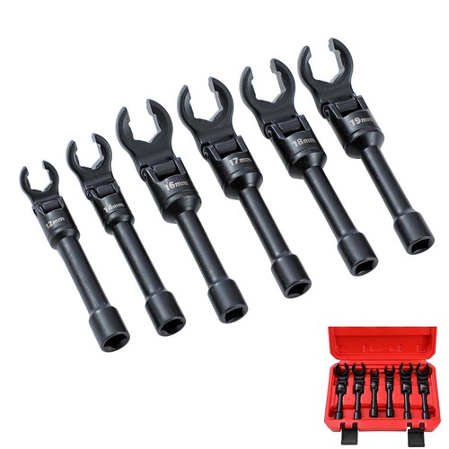 KATSU Tools 6PCS Flex-Head Crows Foot Line Wrench Set | eBay UK