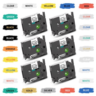 Brother P-Touch TZ TZe-231 Label Tape Printer Laminated 18mm/12mm/9mm ...