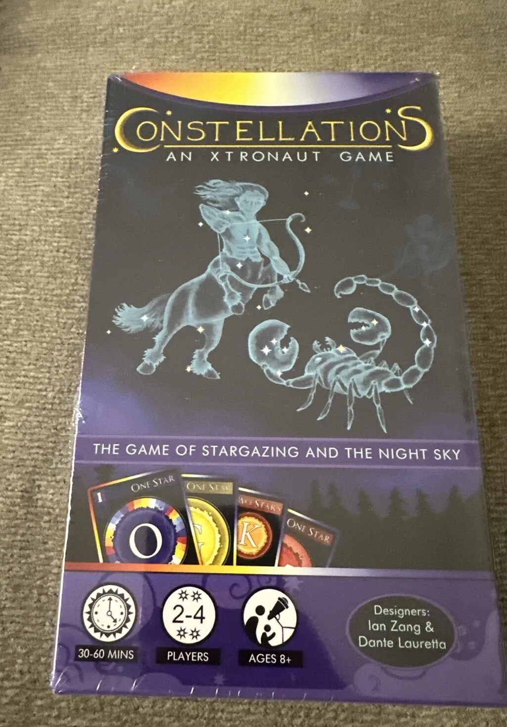 Constellations an Xtronaut Game of Stargazing The Night Sky Ages 8 2-4 ...