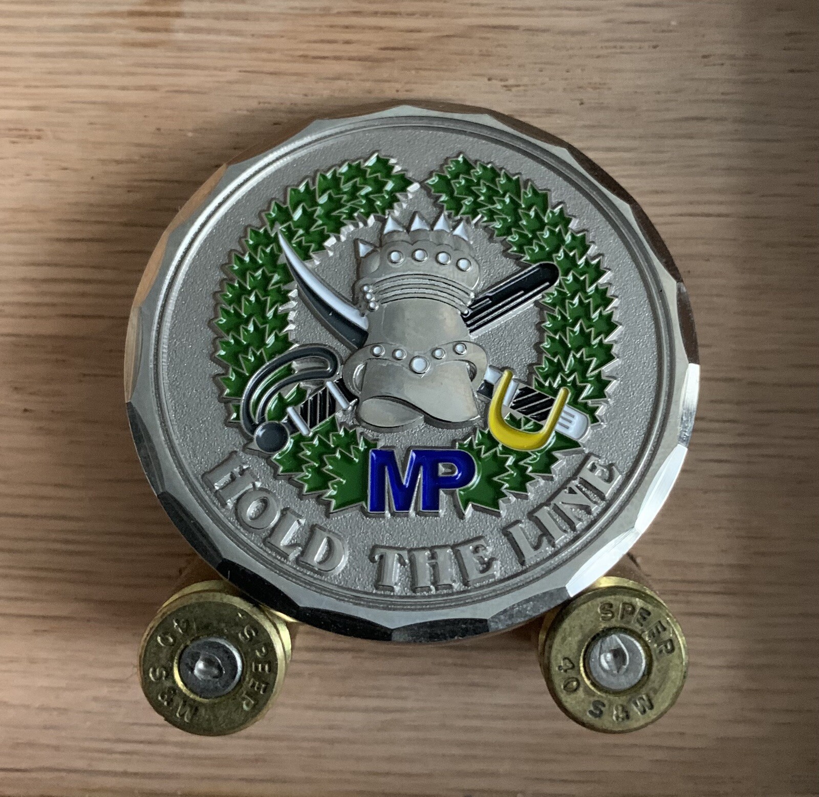 E Division - Tactical Troop Hold the Line RCMP Challenge Coin, (2016 ...