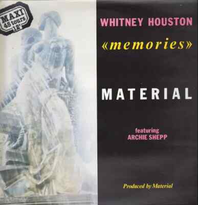 Material (feat. Whitney Houston & Archie Sheep) Memories Vinyl Single ...
