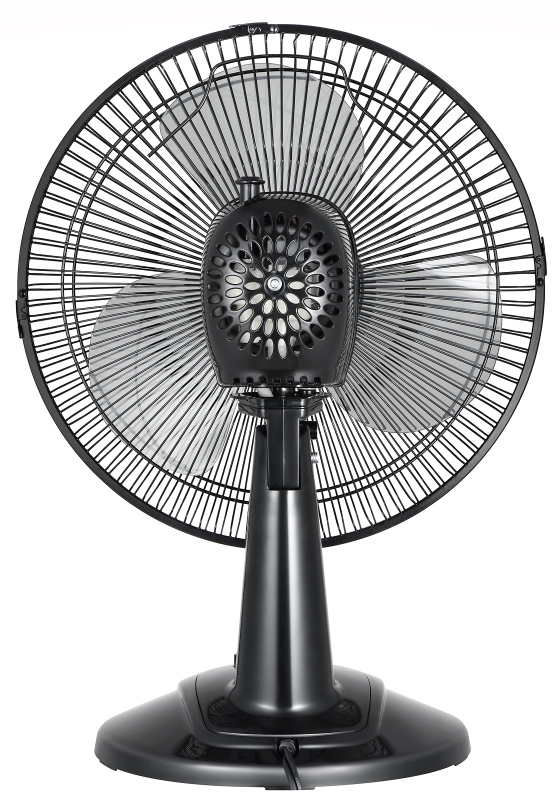 Mainstays 12" 3-Speed Oscillating Table Fan, FT30-8MBB, New, Black ...