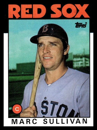 1986 Topps #529 Marc Sullivan Boston Red Sox Baseball Card | eBay