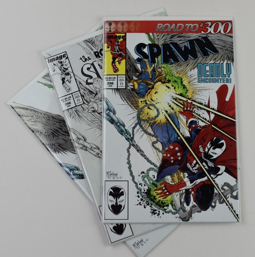 Spawn #298 Image Comics Todd McFarlane Sketch Virgin Variant ASM Homage ...