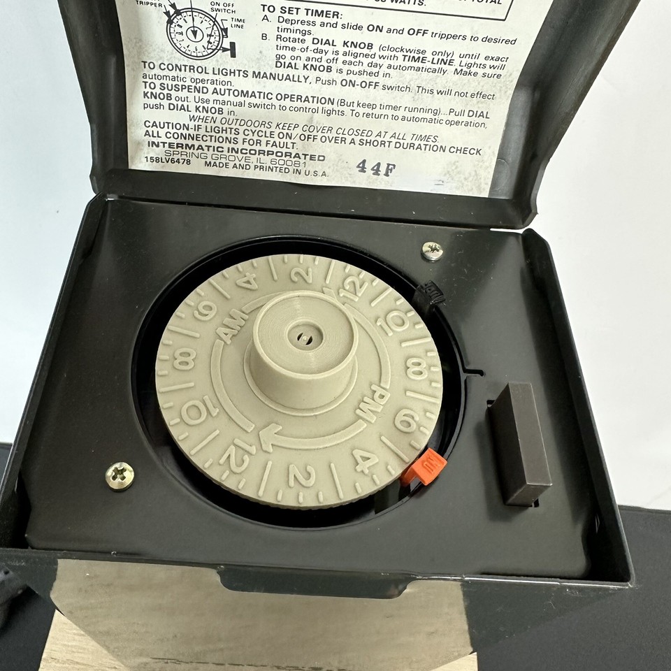 Malibu Intermatic LV341T Low Voltage Landscape Lights Transformer Timer ...