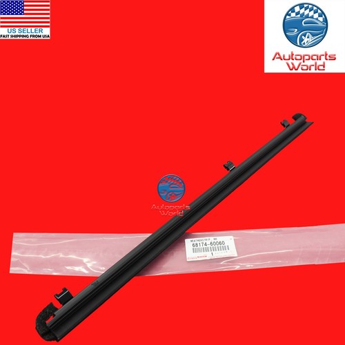 GENUINE TOYOTA 10-23 4RUNNER GX460 LEFT REAR DOOR BELT WEATHERSTRIP ...