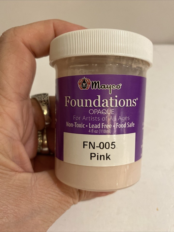 Mayco Foundations Opaque Glaze FN-005 Pink | eBay