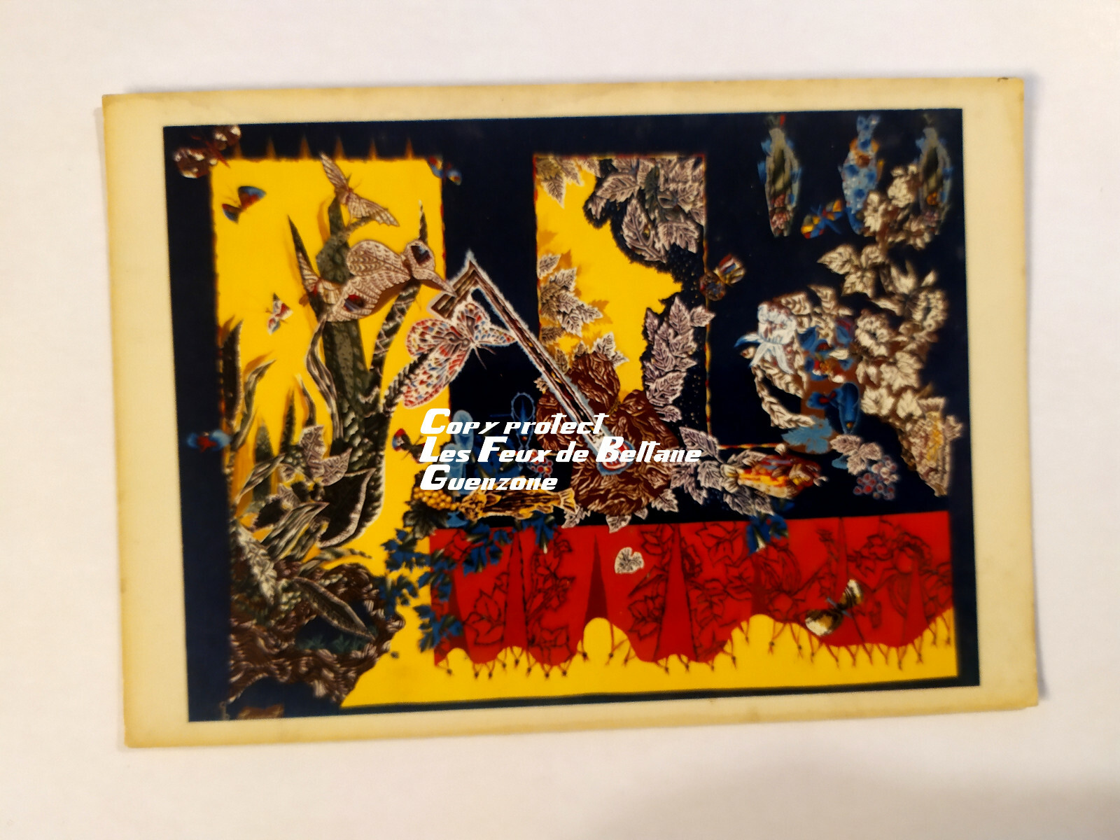 LA PORTE JAUNE JEAN LURCAT paint carte postale postcard | eBay