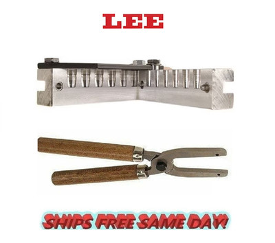 Lee 6 Cavity Mold & Mold Handles 40 S&W / 10mm, (401 Diameter) 175 ...