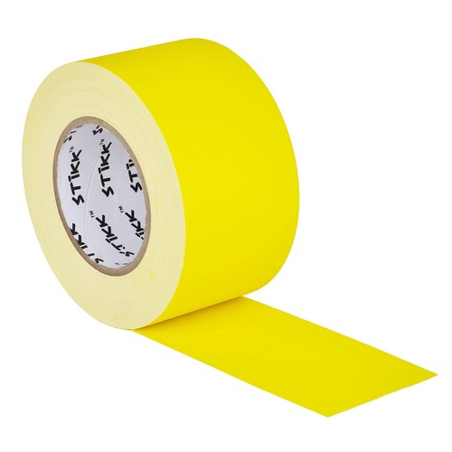 STIKK Gaffer Tape - Yellow Gaffers Tape - 3 inch x 60 Yards - Pro Gaff ...