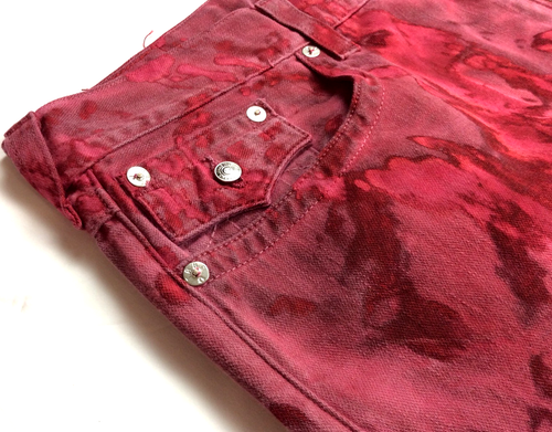 True Religion Men Ricky Straight Blood Dirty-Red Vintage Retro Artist ...