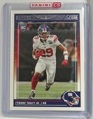 🔥🏈Tyrone Tracy Jr #402💥2024 Panini Score Mystery Rookie 2 Redemption ...