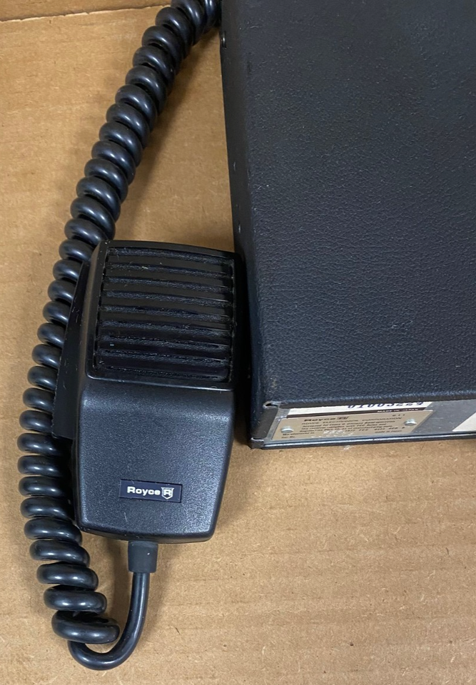 Vintage!!! Royce Base Station Model 611 Channel Base Transceiver ...