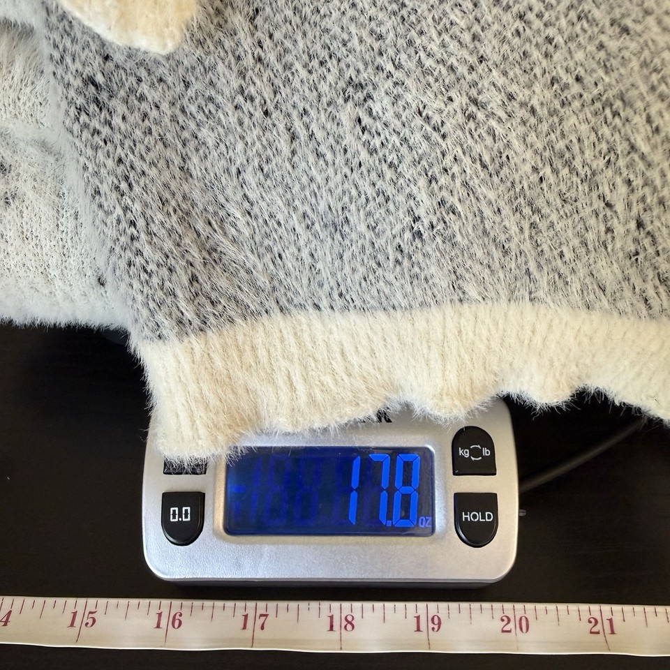 Nordstrom Roffe Faux Fur Snow Leopard Dot Ruana Cape Wrap Winter ...