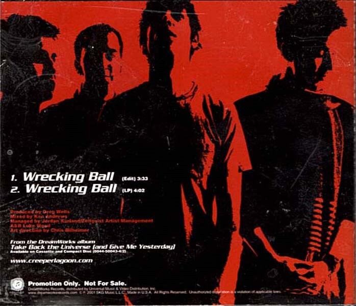 Wrecking Ball ~ Creeper Lagoon ~ Rock ~ CD ~ Used VG | eBay