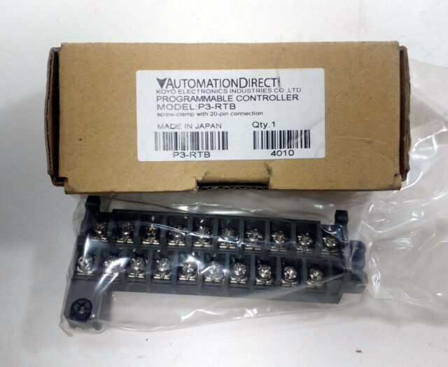Automation Direct P3-RTB Productivity 3000 18-Pin Screw Terminal Block ...