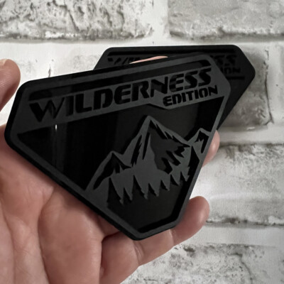 Fender Badges Emblem for Ford Bronco Badlands 2021-2025 Wilderness - 2 ...