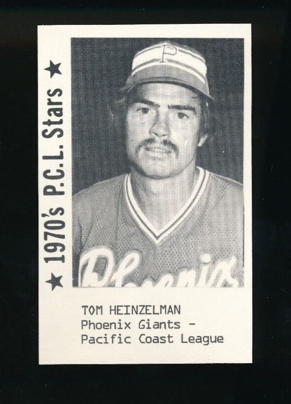1976 1970's P.C.L. Stars Tom Heintzelman (UER) Phoenix Giants super ...