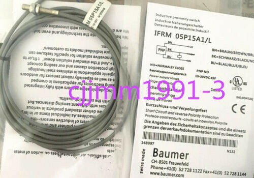 1PC New BAUMER IFRM05P15A1/L Proximity switch #Y1 | eBay