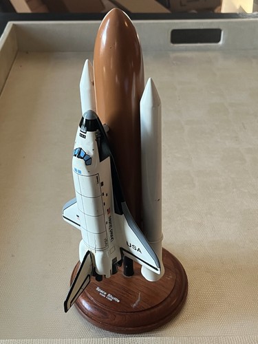NASA 1st Space Shuttle COLUMBIA Orbiter Spacecraft 1/200 Display Wooden ...