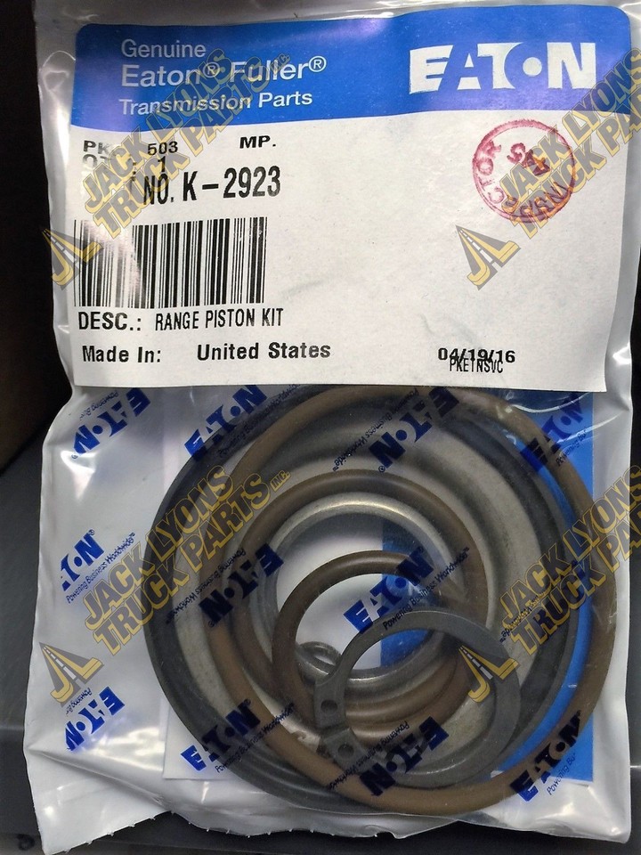 K2923 New Genuine Eaton Fuller - Range Piston O-Ring Kit - OEM K-2923 ...