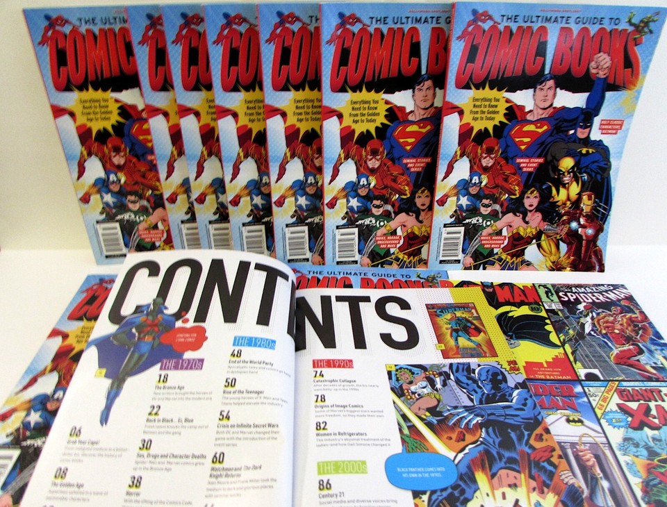 The Ultimate Guide To Comic Books Lot of 13 Magazines a360media ...