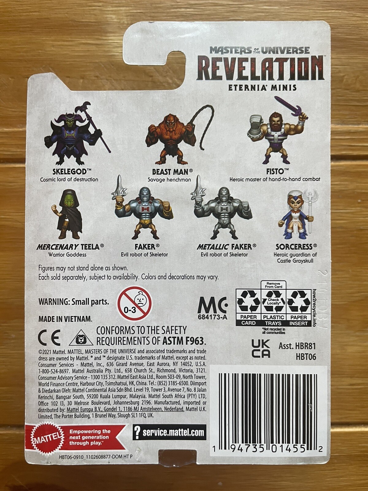 Masters of the Universe Revelation METALLIC Faker Eternia Minis VHTF ...