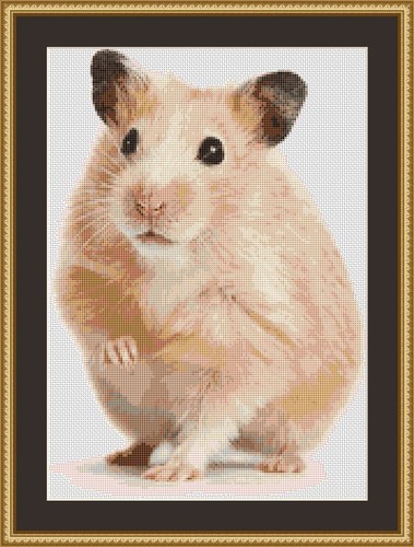 Hamster Cross Stitch Kit | eBay UK