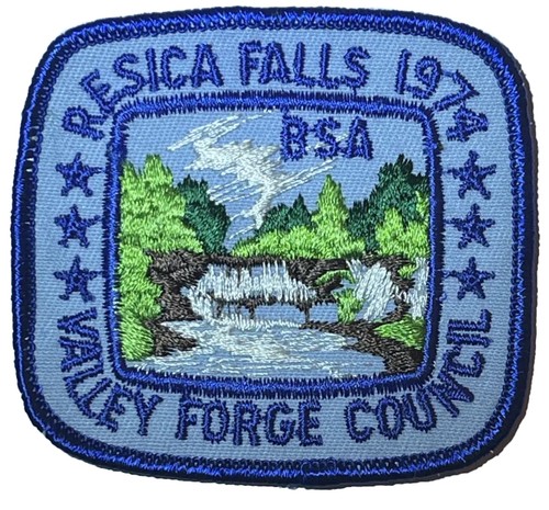 Valley Forge Council Patch Resica Falls BSA Boy Scouts PA Badge ...