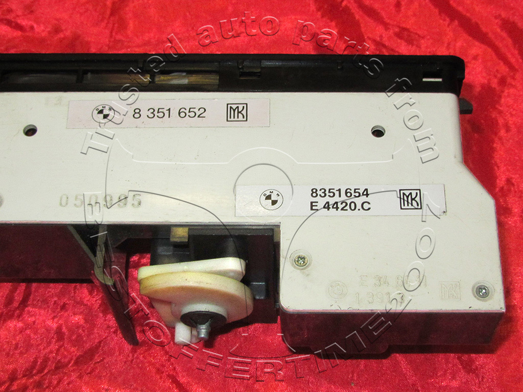 BMW E34 5'ies AIR CONDITIONING CLIMATE HEATER AC HEAT CONTROL UNIT ...