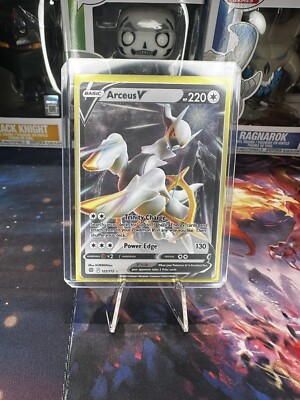 Pokémon TCG Arceus V Arceus Premium Collection Metal Card 122/172 - NM ...