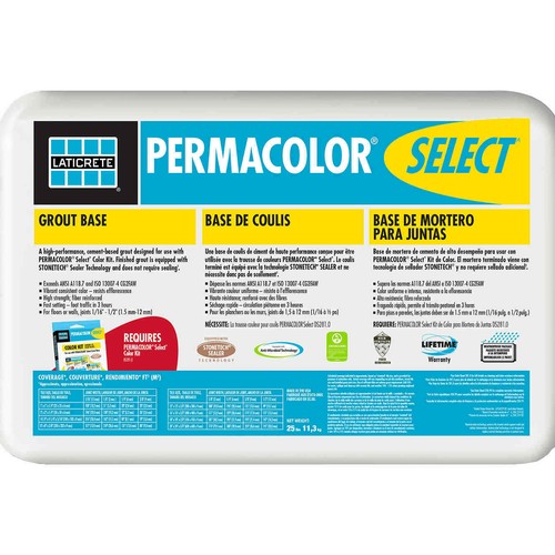 Laticrete Permacolor Select Grout Base (12.5 Pound Bag) | eBay