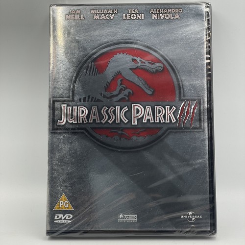 Jurassic Park 3 [DVD] Sam Neill • William H Macy • UK R2 • New & Sealed ...