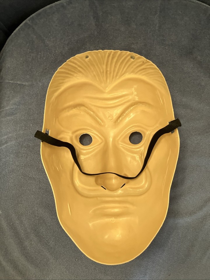Used Salvador Dali Money Heist Mask | eBay