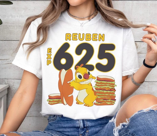Disney Lilo And Stitch Reuben Experiment 625 Sandwich Shop T-Shirt | eBay