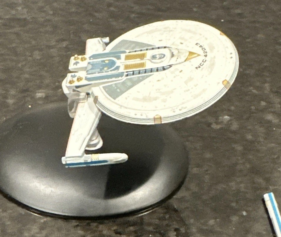 Eaglemoss Star Trek USS Centaur model. Rare & Out of production No mag ...