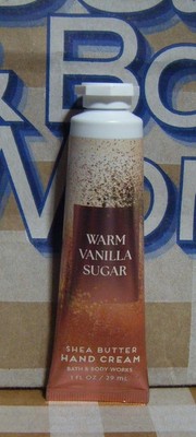 BATH & BODY WORKS SHEA BUTTER HAND CREAM NEW Warm Vanilla Sugar (26/B30 ...