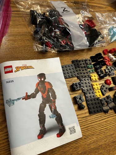 LEGO 76225 Miles Morales Figure Complete and ready to Build | eBay