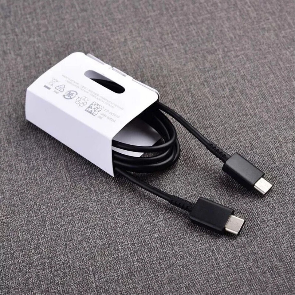 Super-Fast 1M 2M Type C To C Charger Cable For Samsung Galaxy S21 22 23 ...