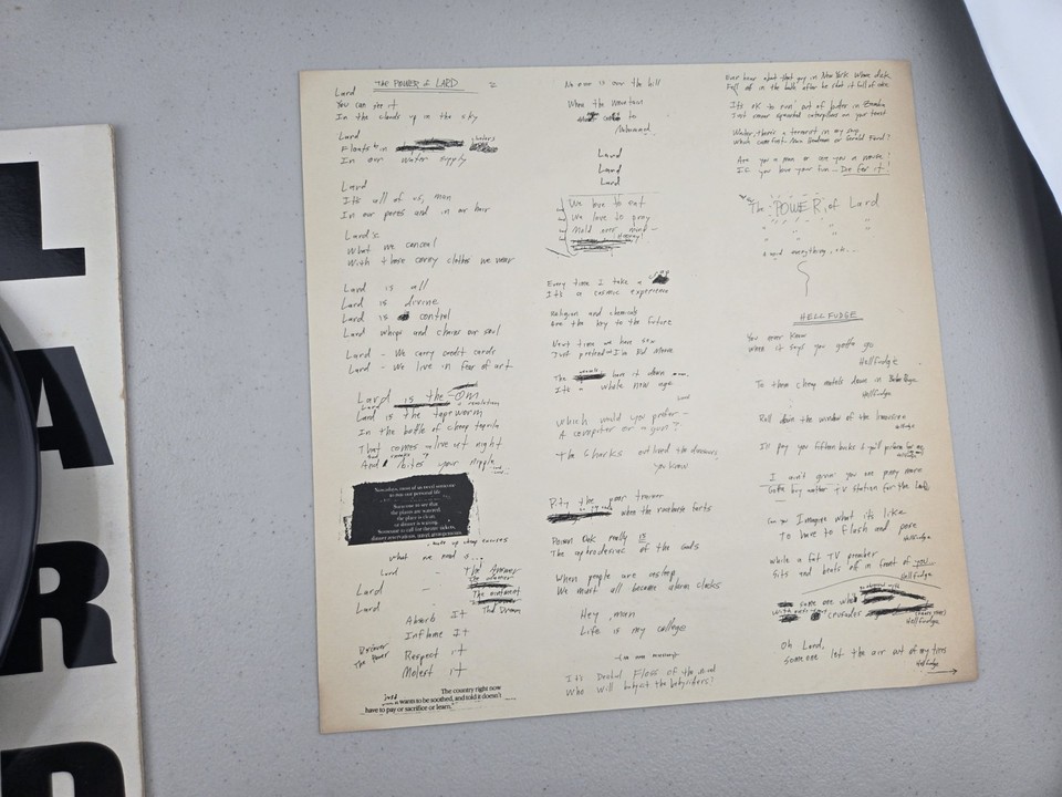 LARD - THE POWER OF LARD Alternative Tentacle -Virus 72 -Original Vinyl ...