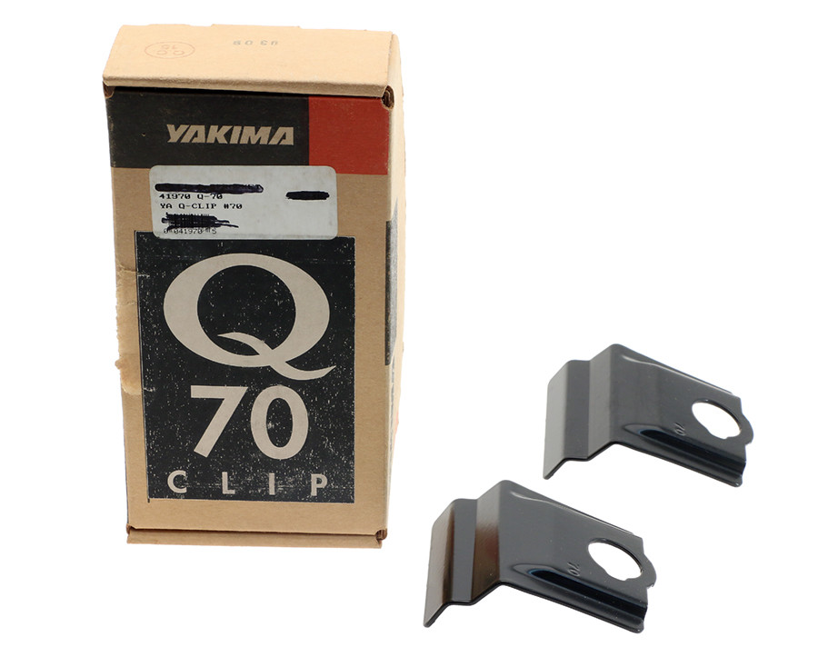 Yakima Q70 Q Tower Clips w/ A Pads & Vinyl Pads #0670 2 clips Q 70 NEW ...