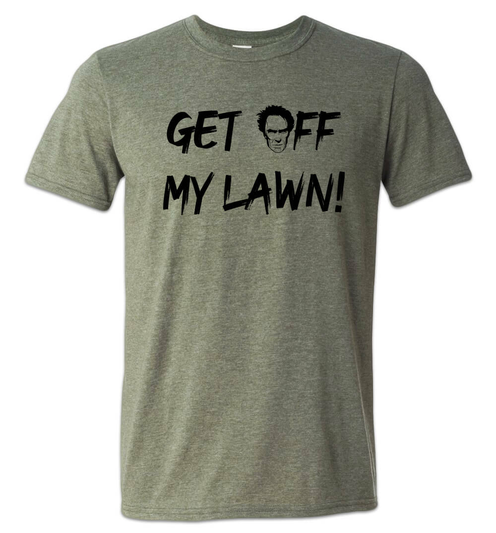 Get Off My Lawn Clint Eastwood T Shirt Grumpy Old Man Father's Day Gift ...