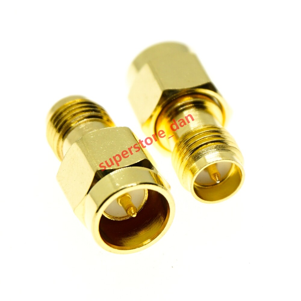 1Pcs Quick SMA male To SMA Female RPSMA MALE no screw push on RF ...
