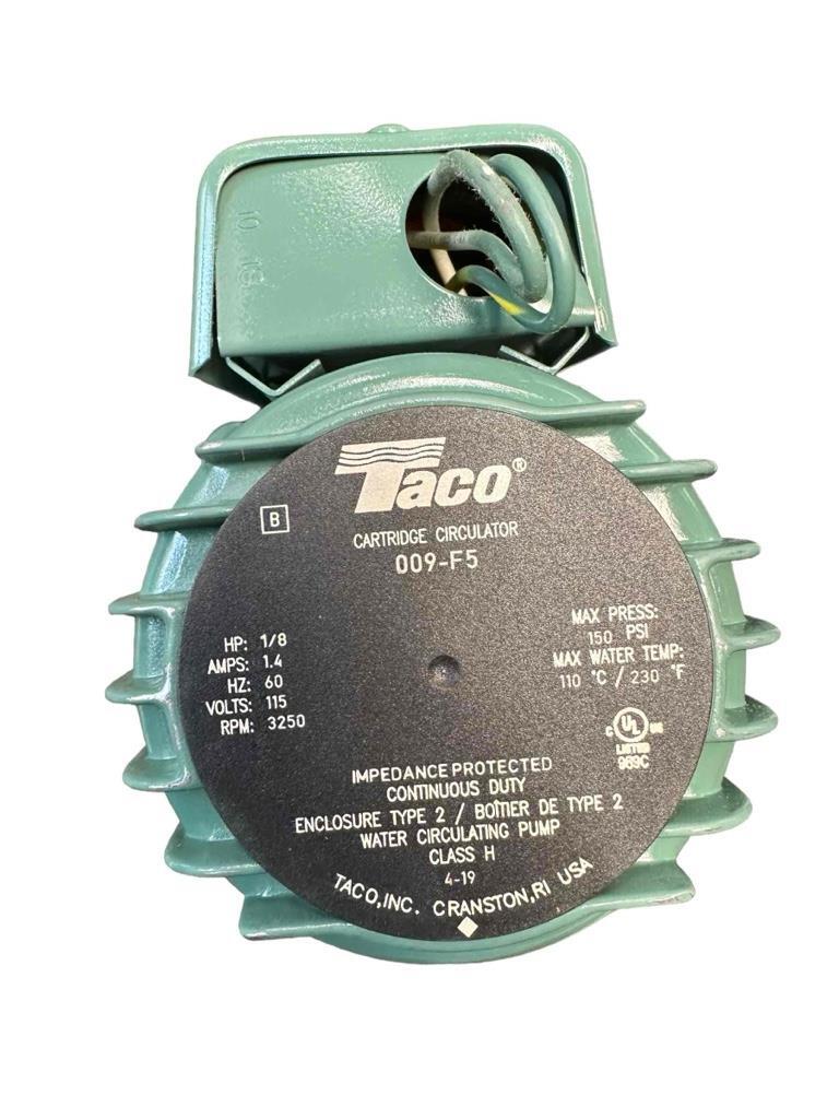 Taco 009-F5 1/8HP Cast Iron Circulator Pump for sale online | eBay