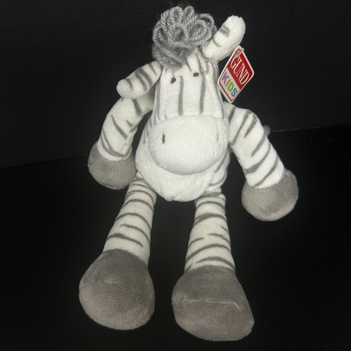 Gund Flopadoodles Jaden Zebra Plush 9" Stuffed Animal 60165 Mini ...