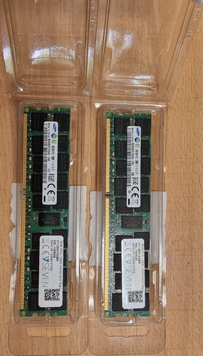 VSeven (Samsung) 32GB (2x16GB Kit) ECC PC3L-12800 (DDR3-1600) - Server ...