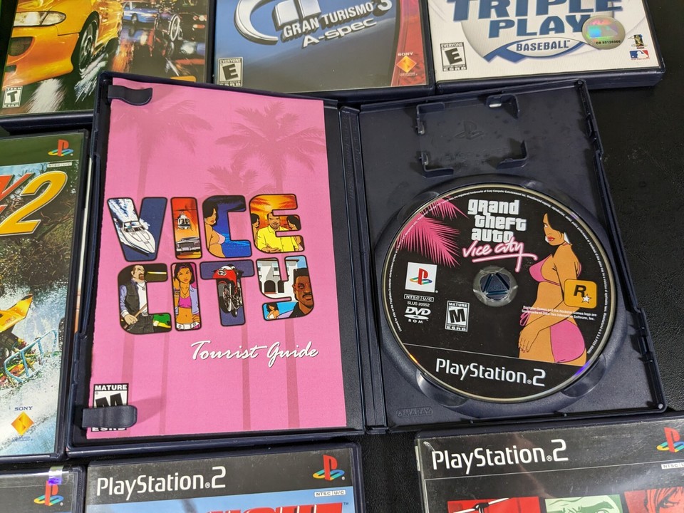 Lot of 23 Video Games, OG Xbox & PlayStation 2 PS2 Pre-owned. All ...